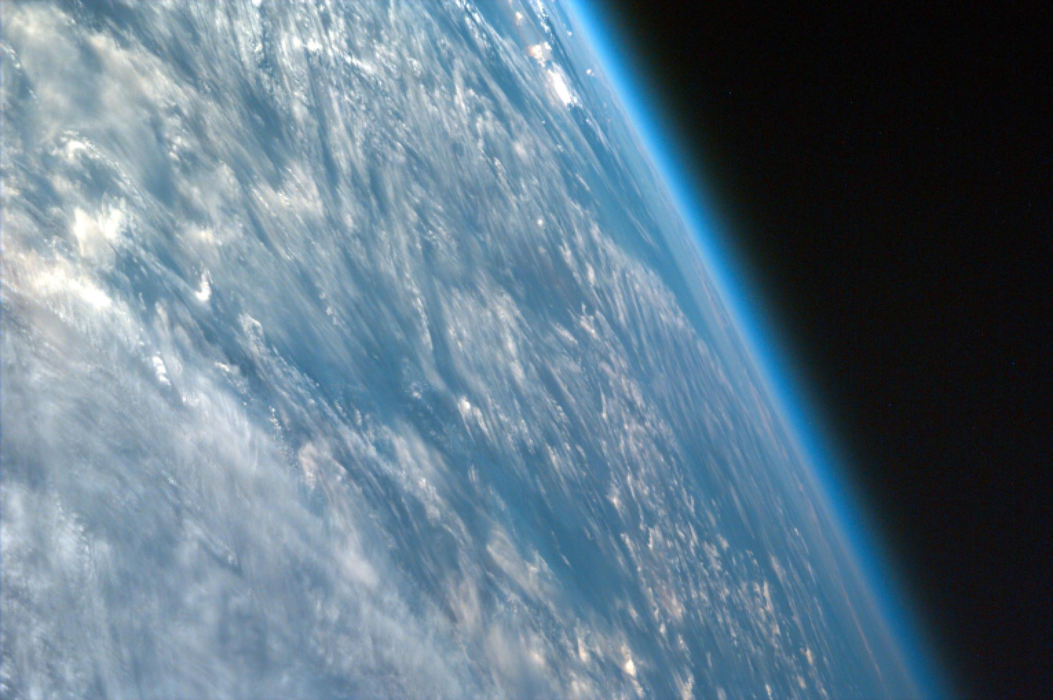 Oblique Shot of Earth - NASA Science