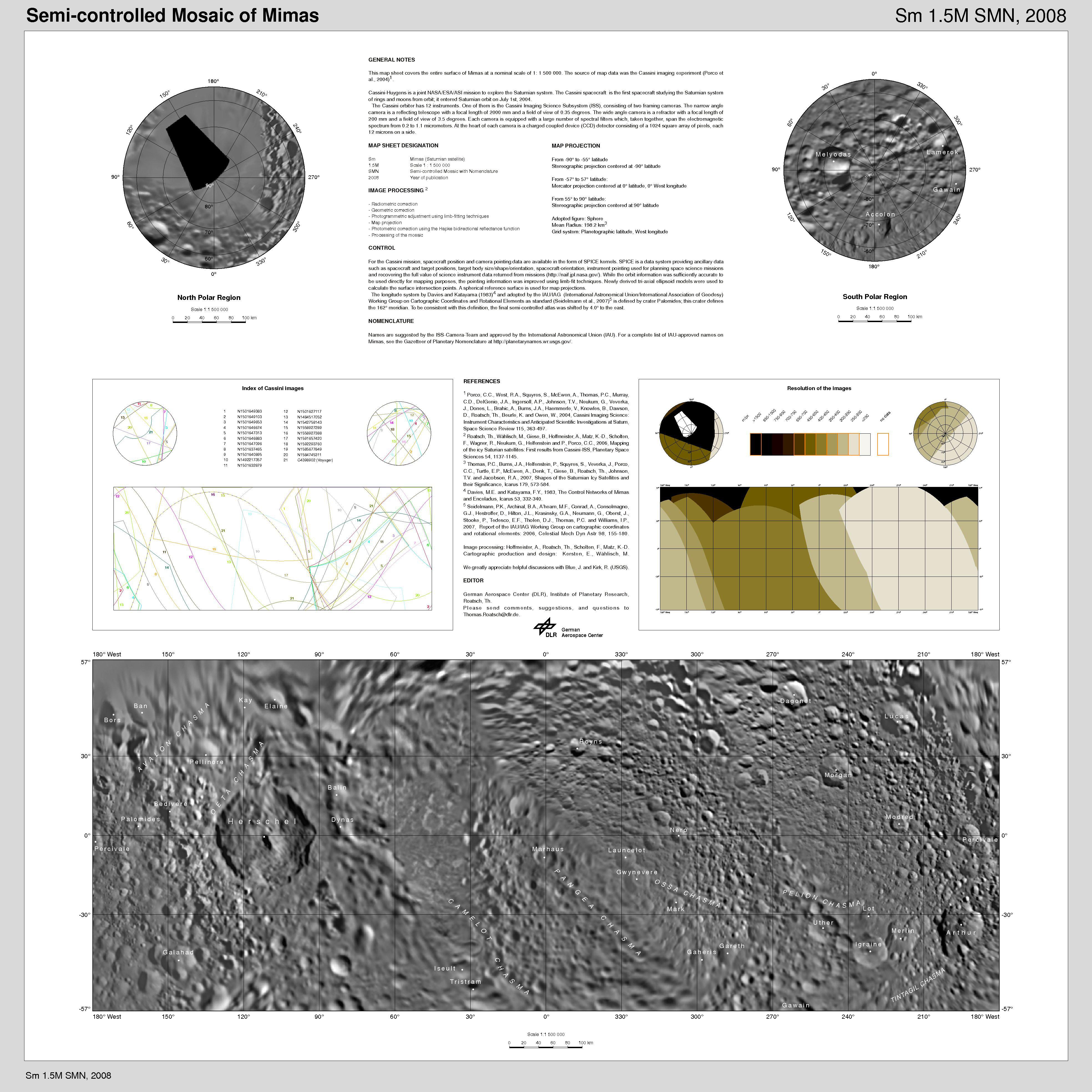 The Mimas Atlas (2008)