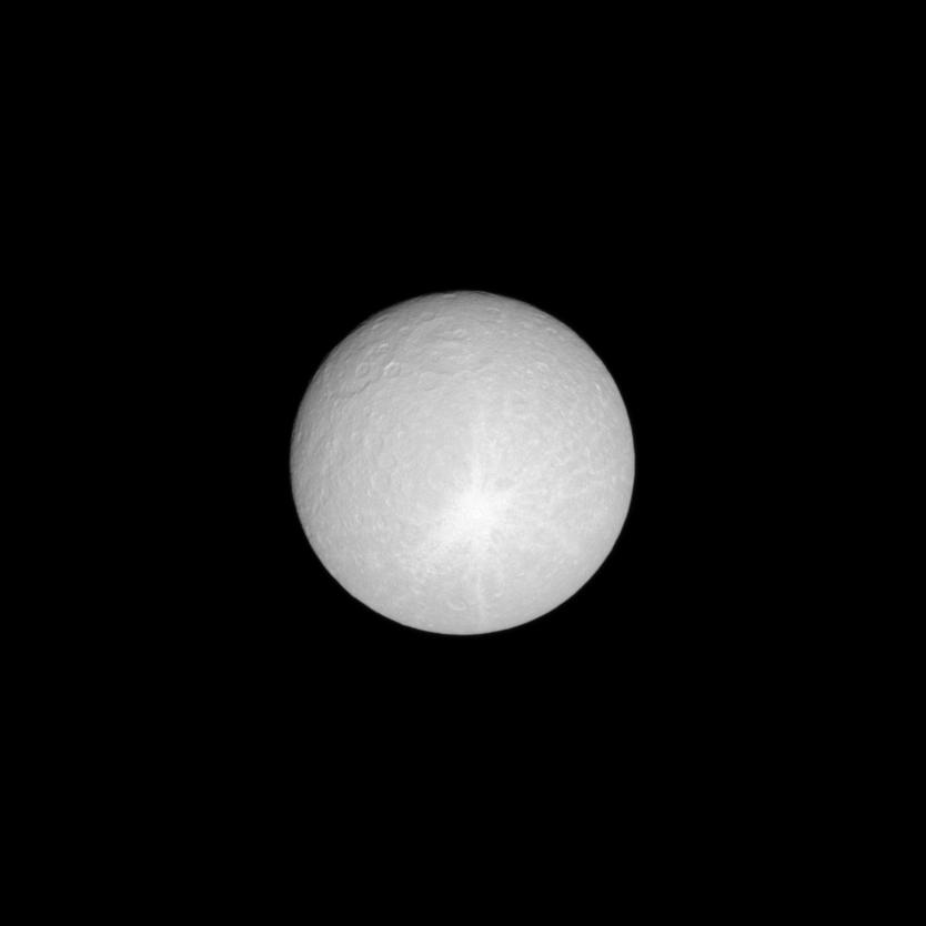 Rhea's Real Big Rays - NASA Science