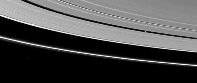Shadows on the A Ring - NASA Science