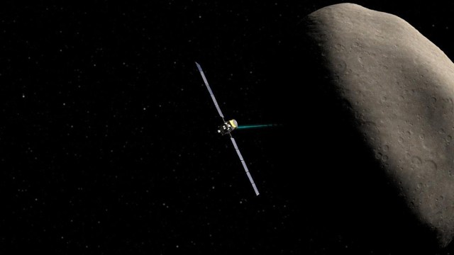Dawn Spacecraft Orbiting Ceres (Artist's Concept) - NASA Science
