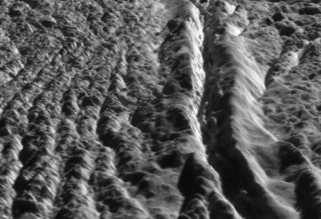 Perspective View of Damascus Sulcus, Enceladus - NASA Science