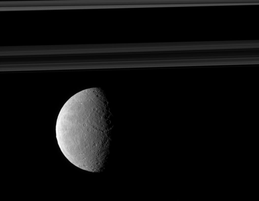 Rings and Rhea - NASA Science