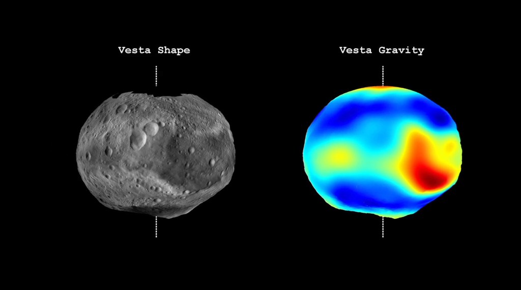 Vesta Shape and Gravity - NASA Science