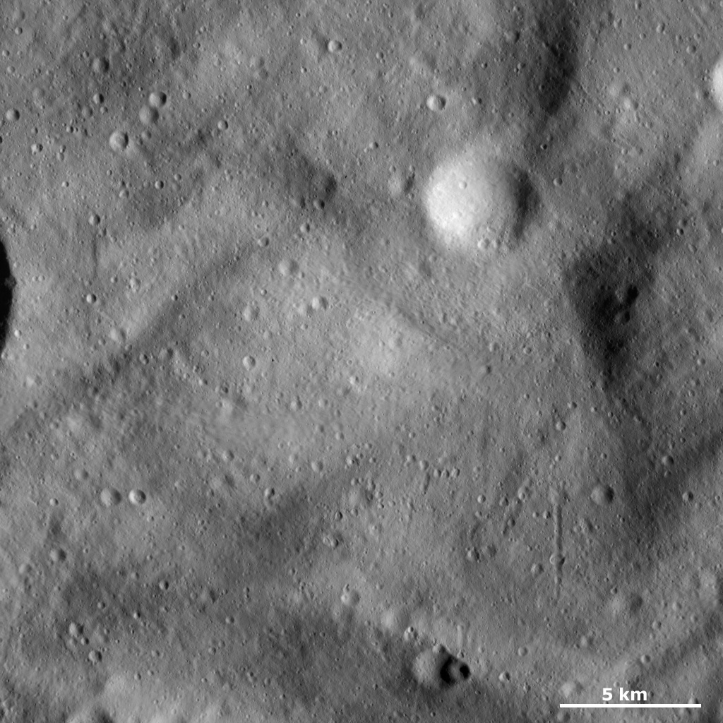 Undulating Surface and Secondary Crater Chains - NASA Science
