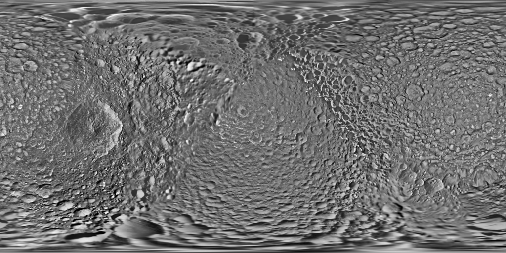 Mimas Global Map - June 2017 - NASA Science