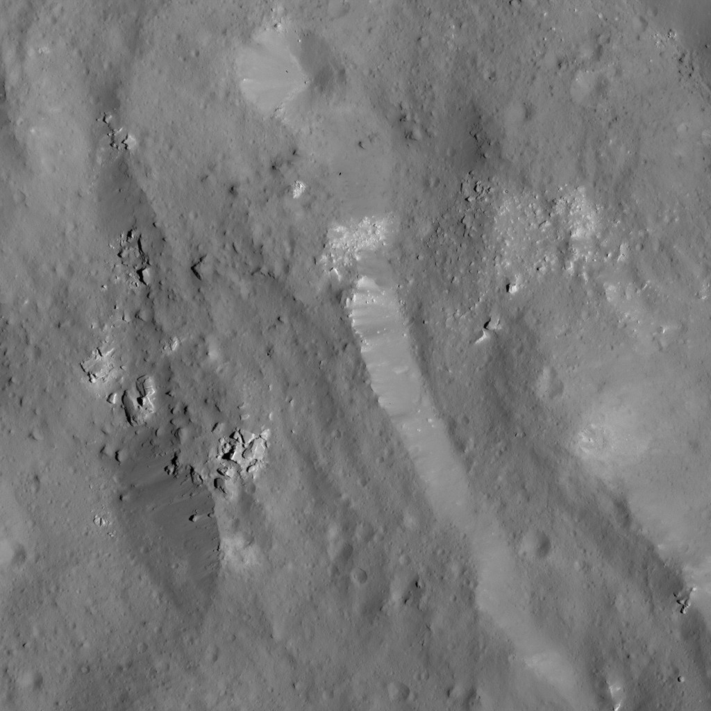 Boulder Field Near Occator Crater's Eastern Rim - NASA Science