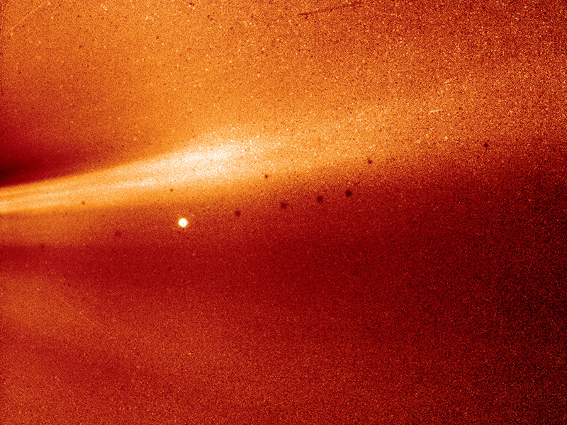 Parker Solar Probe Spots Coronal Streamer - NASA Science