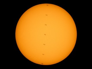Space Station Transits the Sun - NASA Science