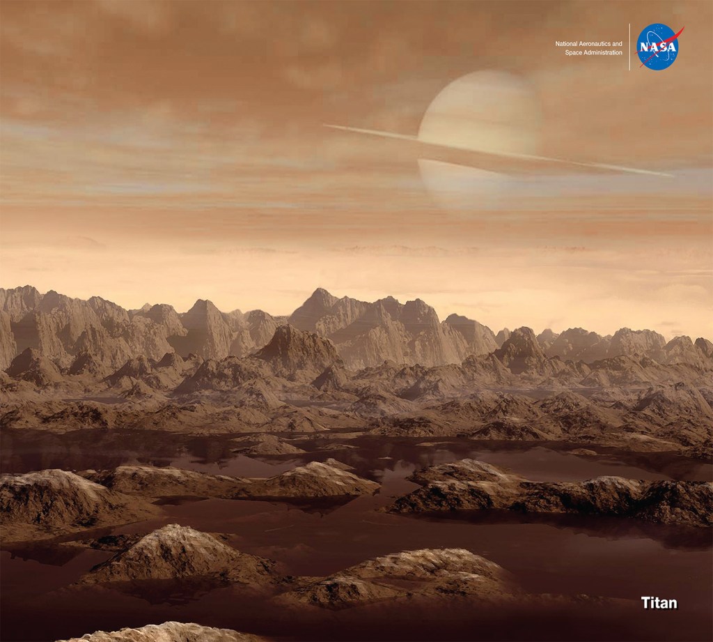 Titan Backdrop - NASA Science
