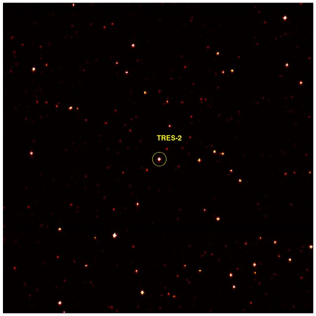 Tres-2 - in Kepler Photometer First Light Image - NASA Science