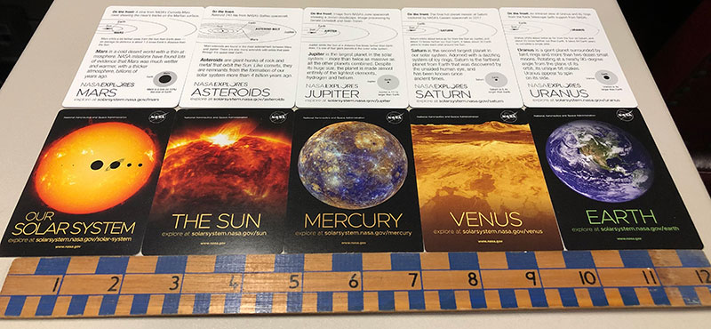 Solar System and Beyond Trading Cards (Complete Set) - NASA Science