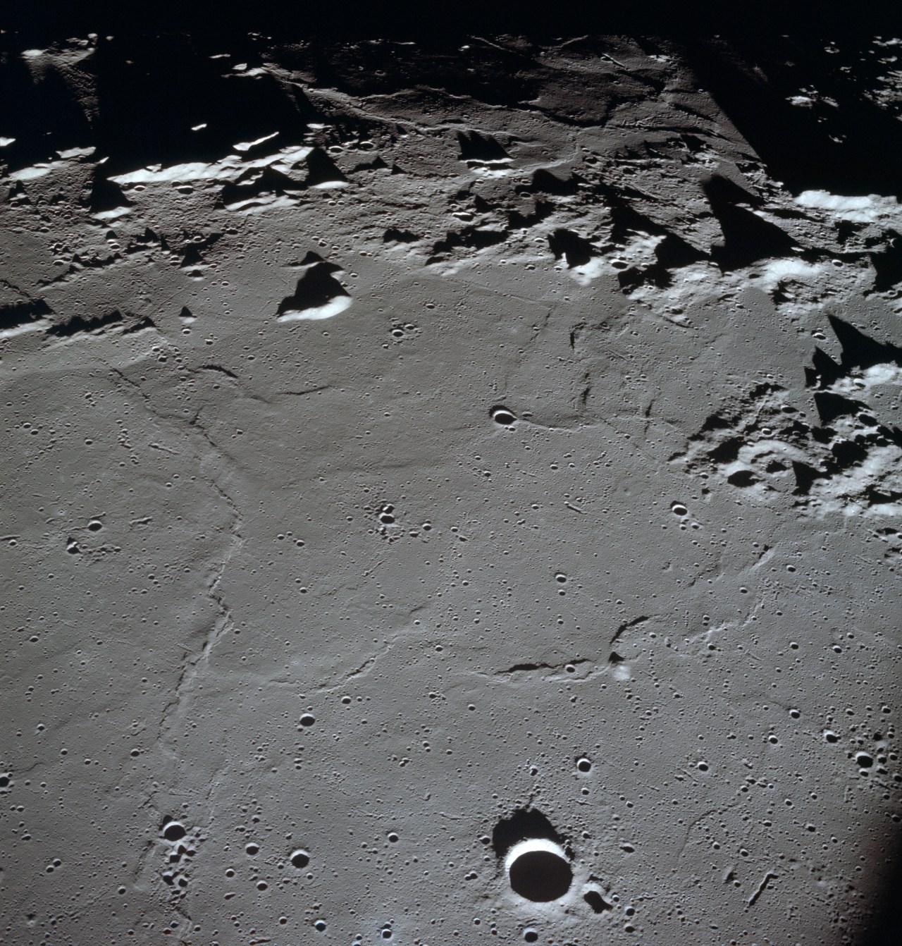 Apollo 10 View Across Apollo Landing Site 3 in the Central Bay - NASA ...