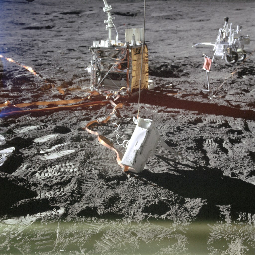Apollo 14 Mission Image - View of the ALSEP Station - NASA Science