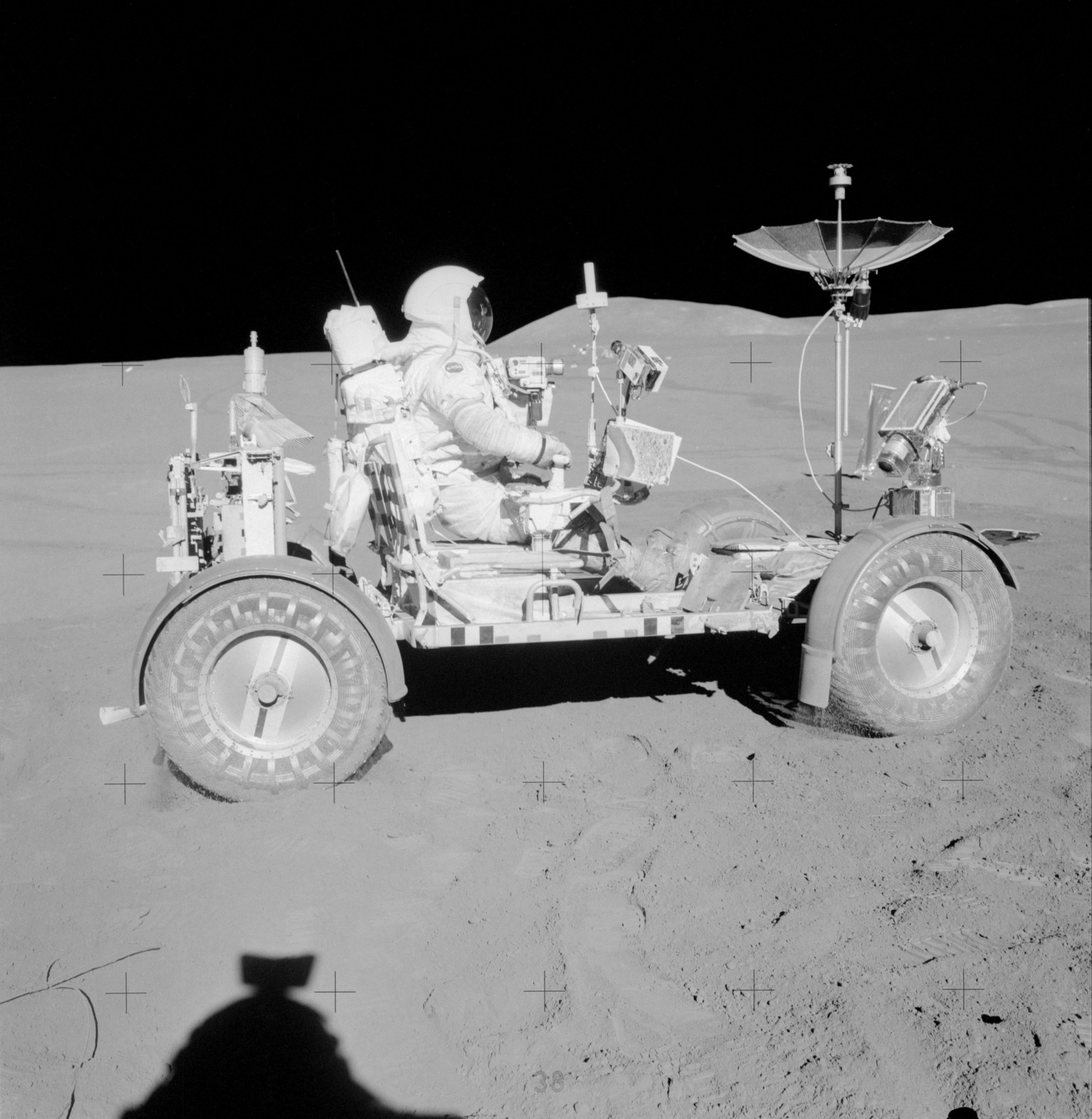 Apollo 15 Mission Image - View of the Apollo Lunar Surface Experiments ...