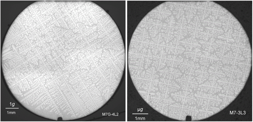 Microstructure Formation In Casting Of Technical Alloys Under Diffusive And Magnetically