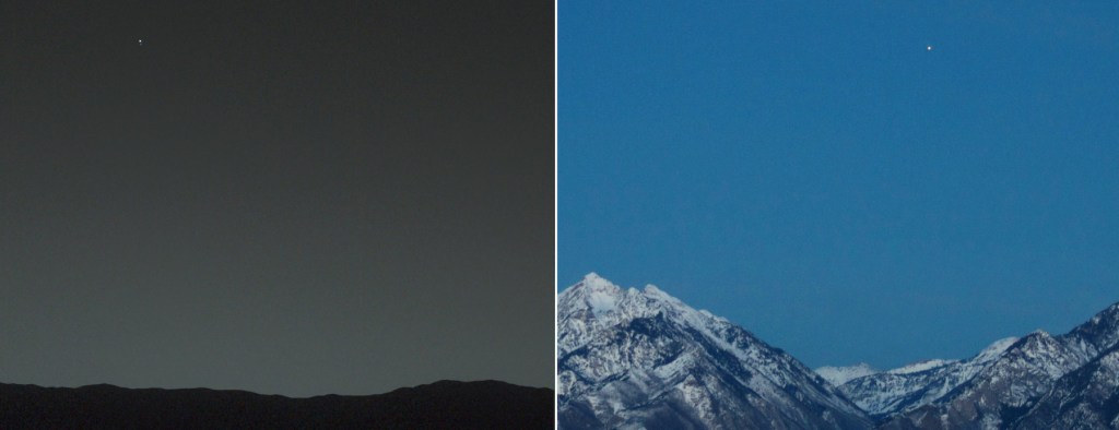 Earth From Mars, Mars From Earth - NASA Science