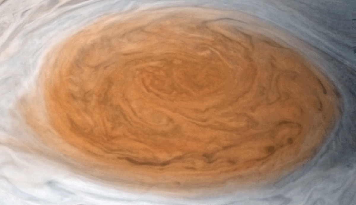 Great Red Spot Rotation (Animation) - NASA Science