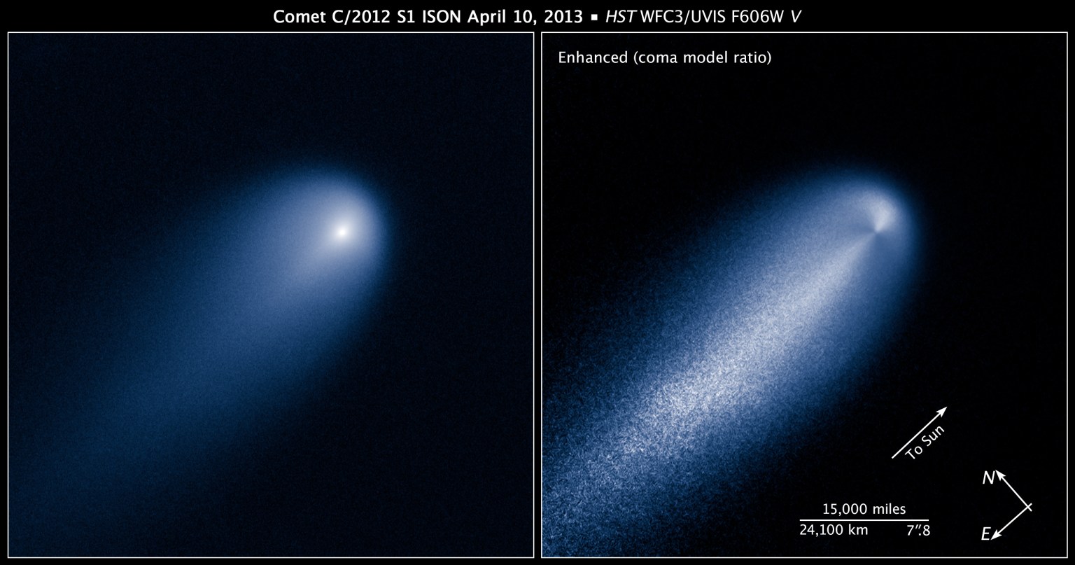 Hubble Captures Comet ISON