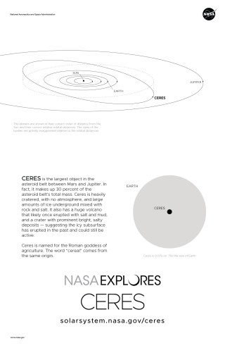 Ceres Poster - Version A - NASA Science