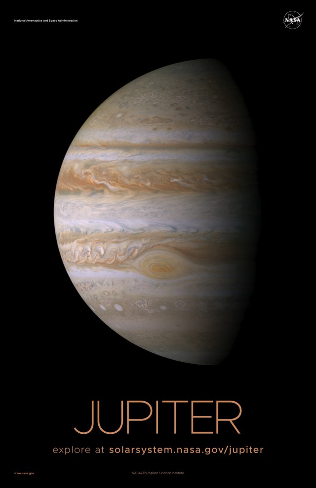 Jupiter Poster - Version A - NASA Science