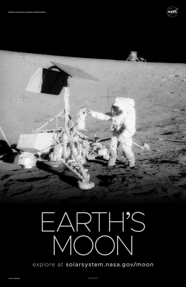 Earth's Moon Poster - Version G - NASA Science