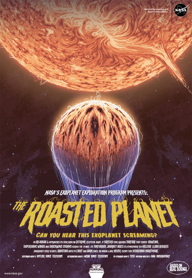 The Roasted Planet Poster - NASA Science