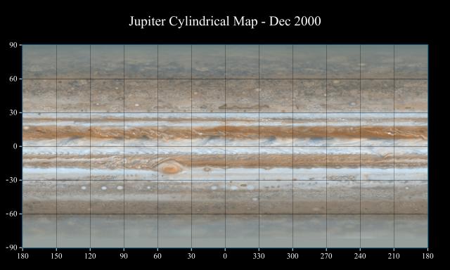 Cassini's Best Maps of Jupiter (Cylindrical Map) - NASA Science