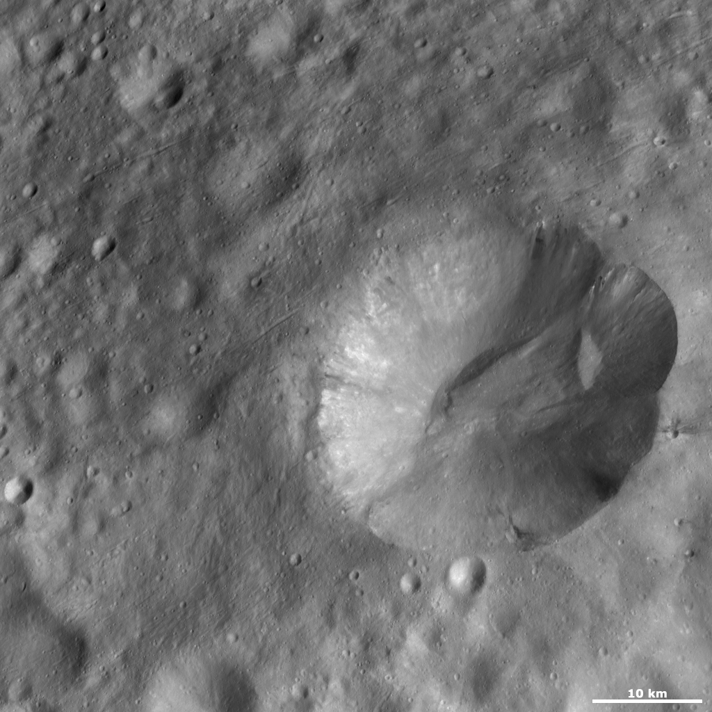 Octavia Crater - NASA Science