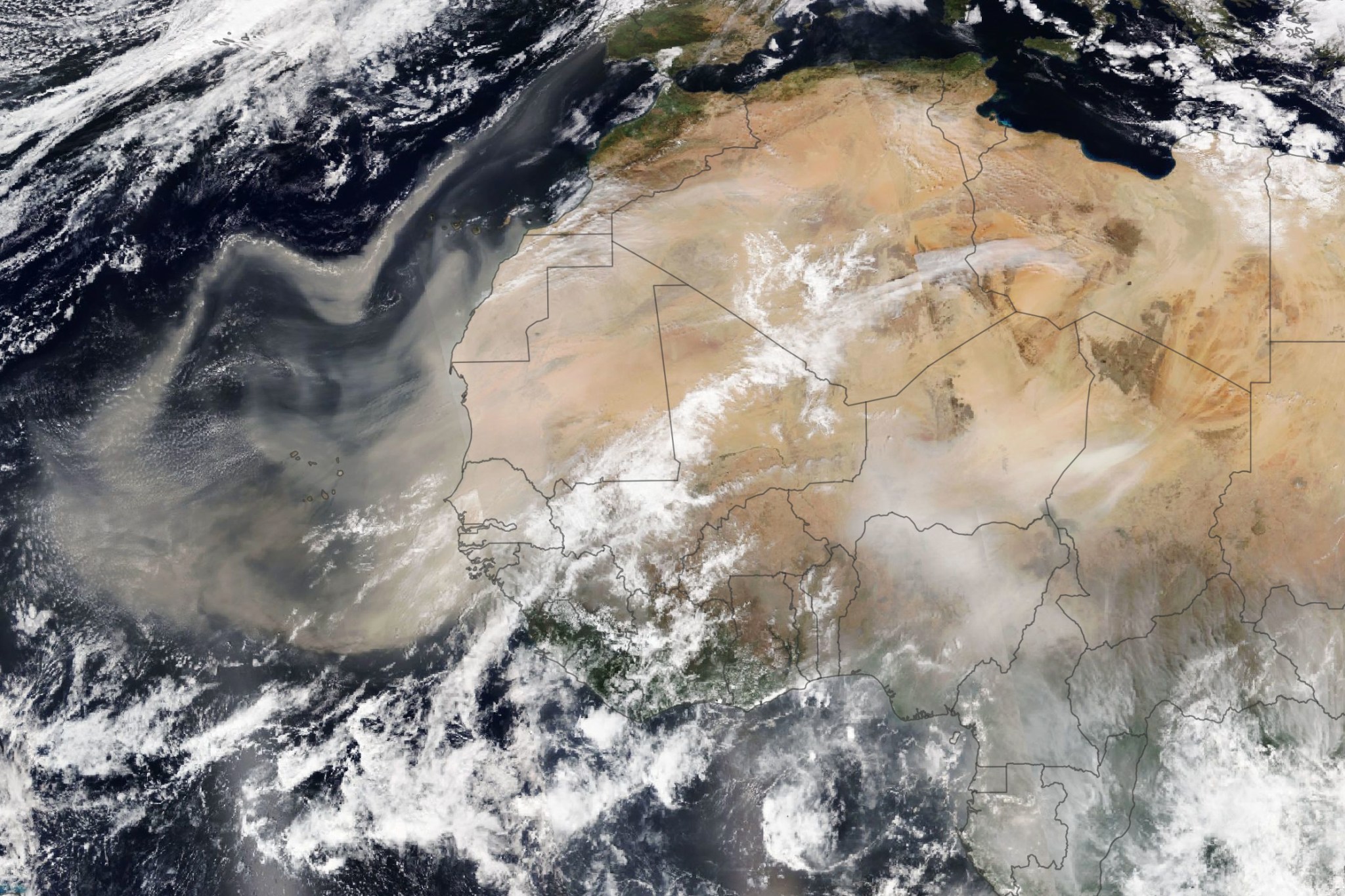 Satellite Data Can Help Limit the Dangers of Windblown Dust - NASA Science