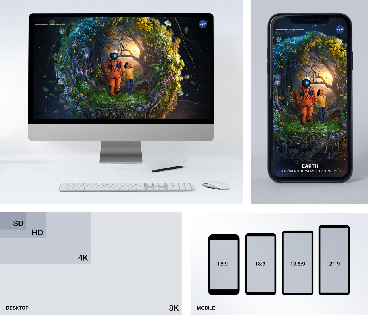 Earth Poster and Virtual Backgrounds - NASA Science