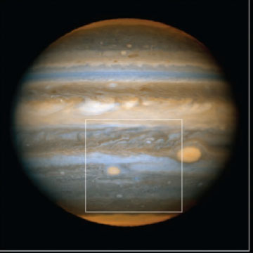 Jupiter's Red Spot Jr. Lithograph - NASA Science