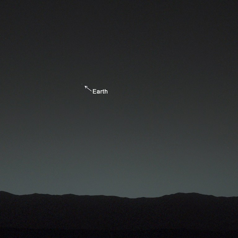 Earth from Mars - NASA Science