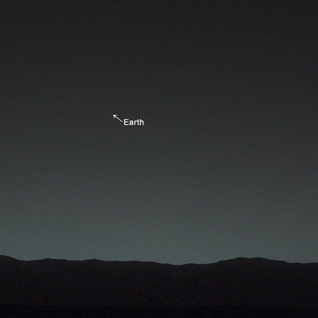 Earth from Mars - NASA Science
