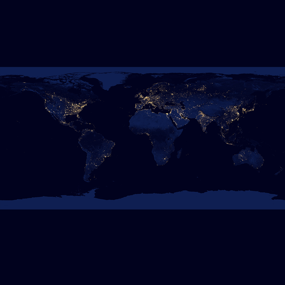 Night lights, big cities - NASA Science