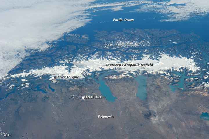 Melting beauty: The Patagonian icefields - NASA Science