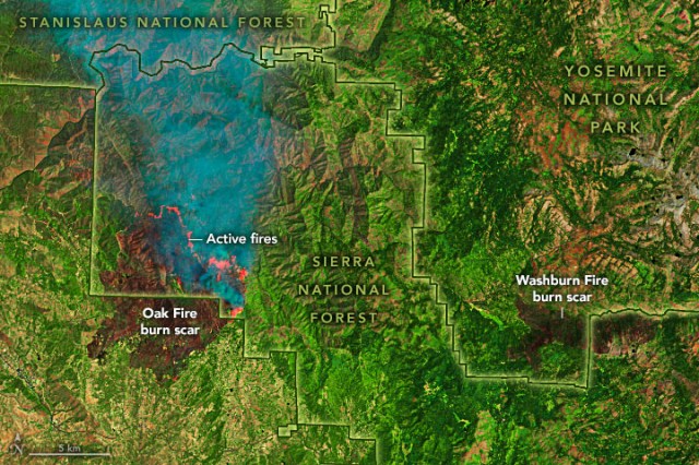 Tracking the West's Growing Wildfires - NASA Science