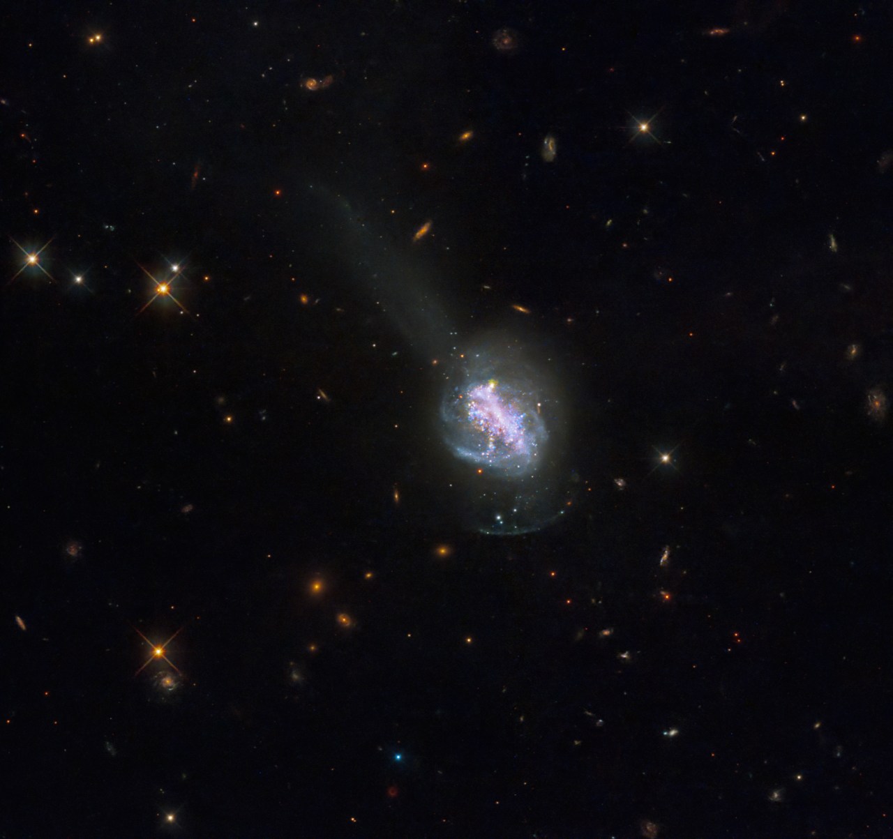 Hubble Sees a Merged Galaxy - NASA Science