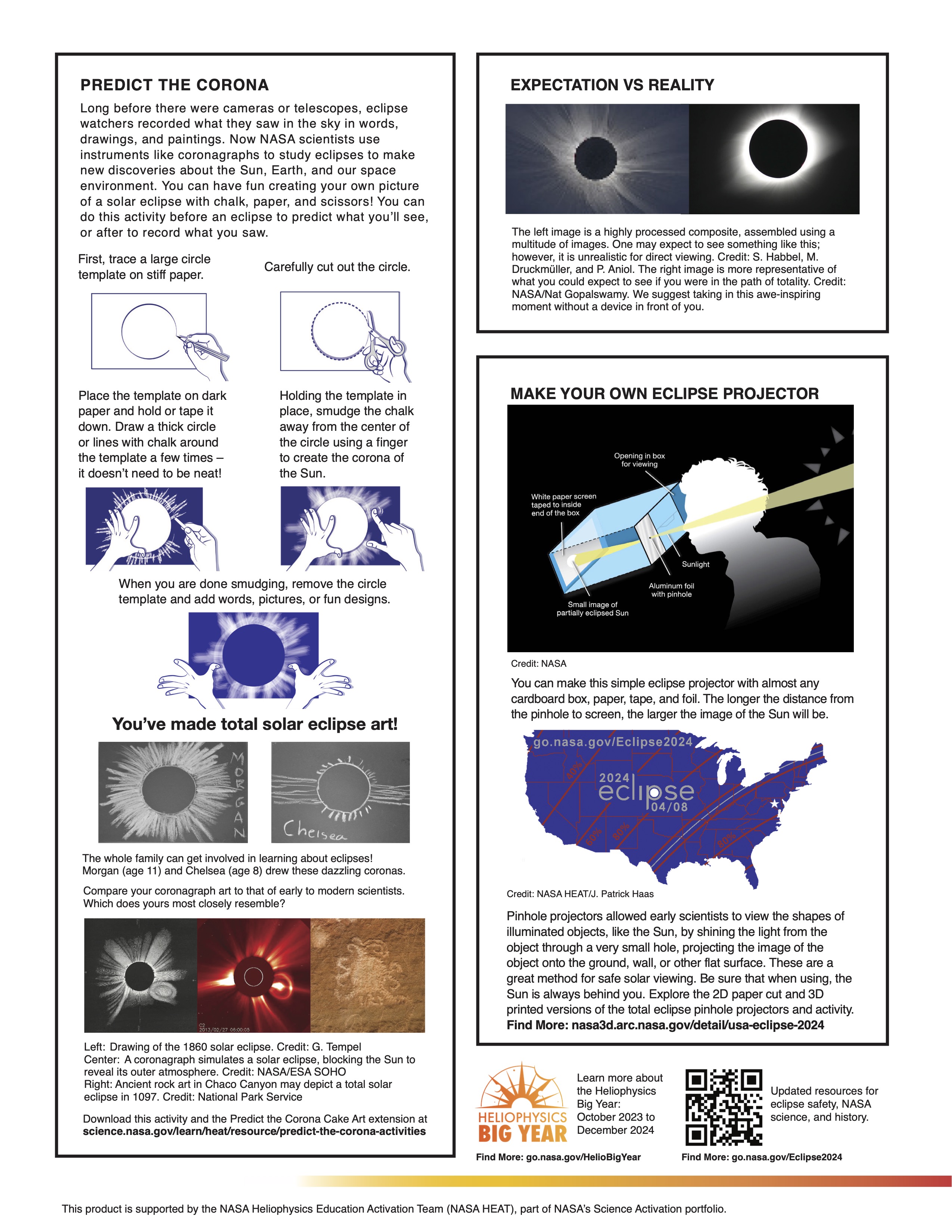2024 Total Solar Eclipse Fact Sheet - NASA Science