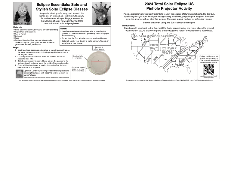 Total Solar Eclipse Folder - NASA Science