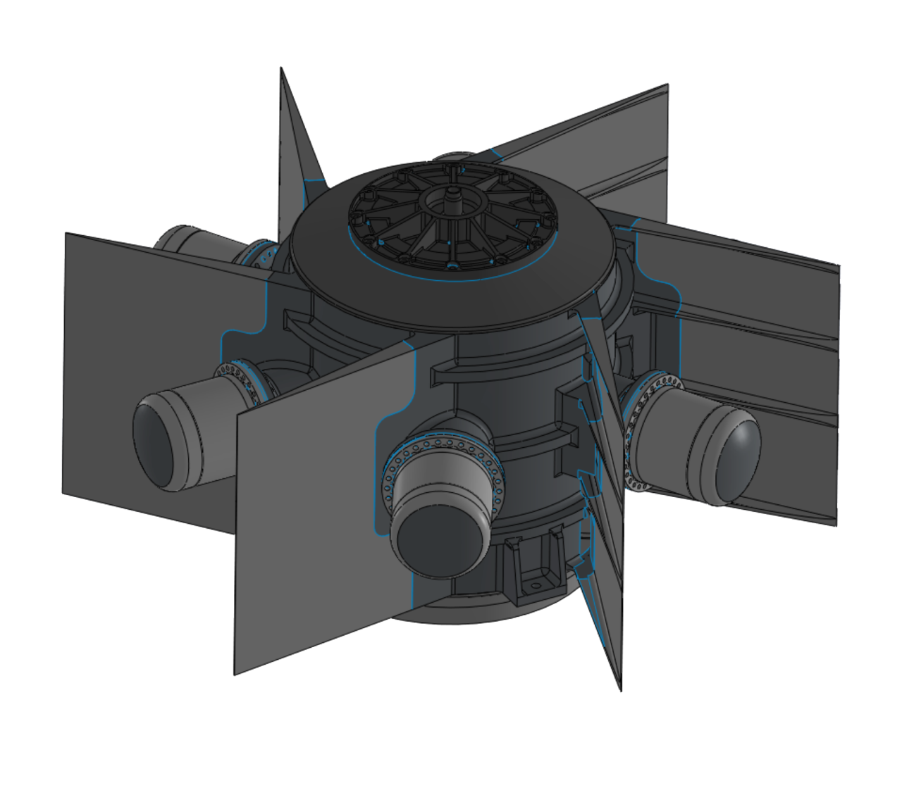 Flexure Isotope Stirling Convertor System (illustration)