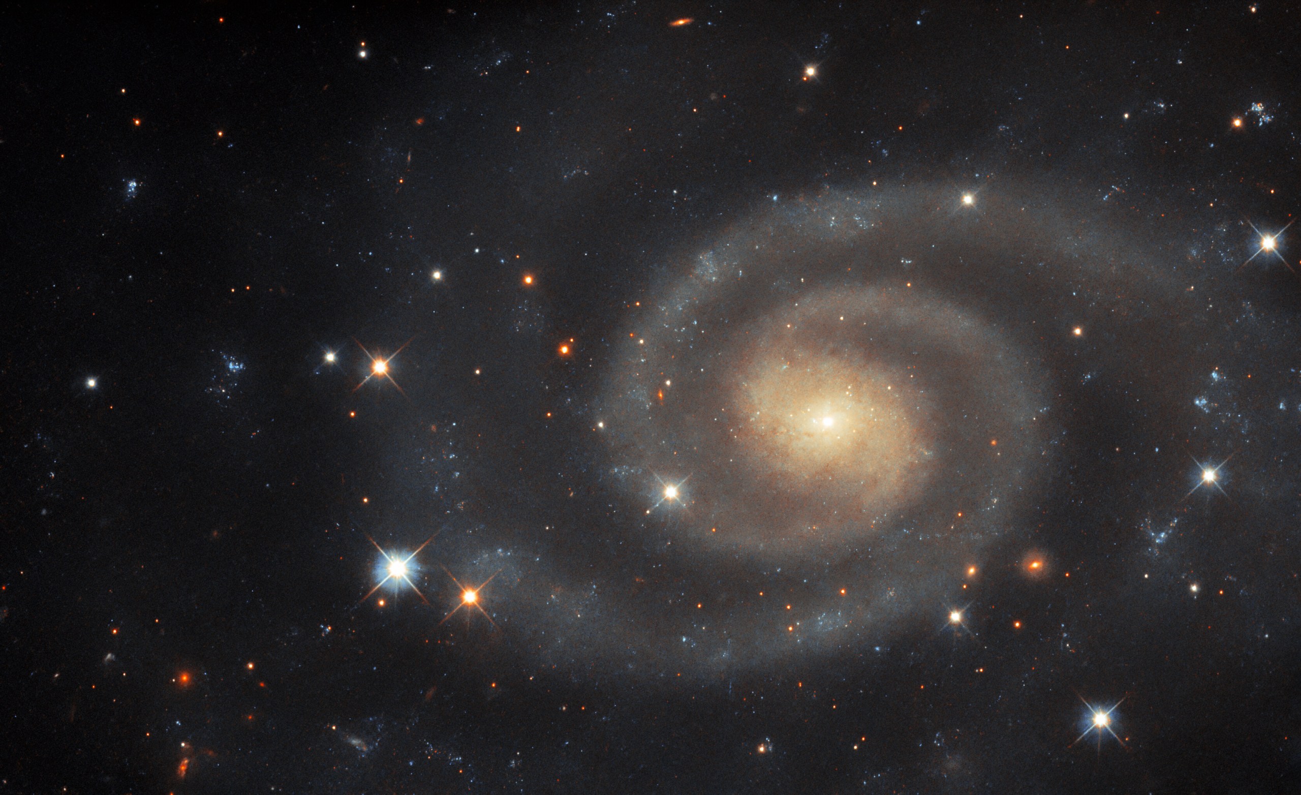 Hubble Views a Dim but Distinct Galaxy - NASA Science