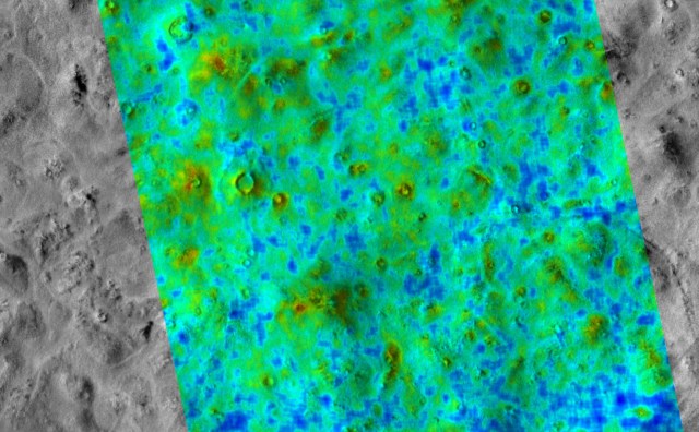 Depth-to-Ice Map of an Arctic Site on Mars - NASA Science