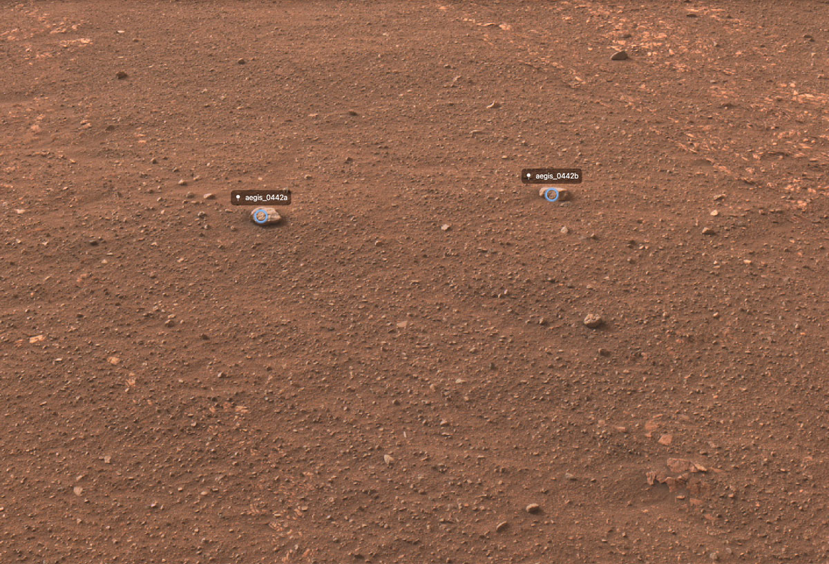 Perseverance's SuperCam Uses AEGIS For the First Time - NASA Science