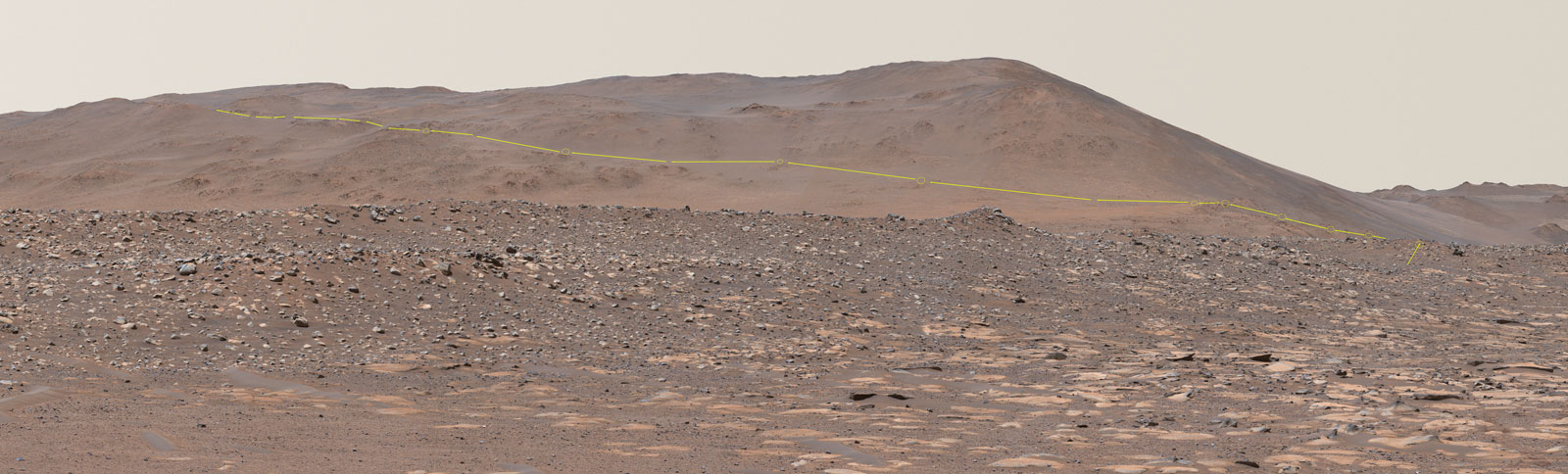 Perseverance's 360-Degree View From 'Airey Hill' - NASA Science