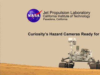 Curiosity's Hazard Cameras Ready for Action - NASA Science