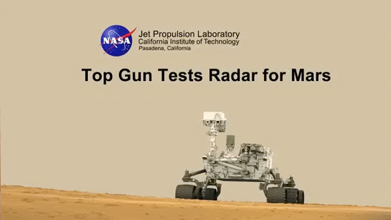 Top Gun' Tests Radar for Mars - NASA Science