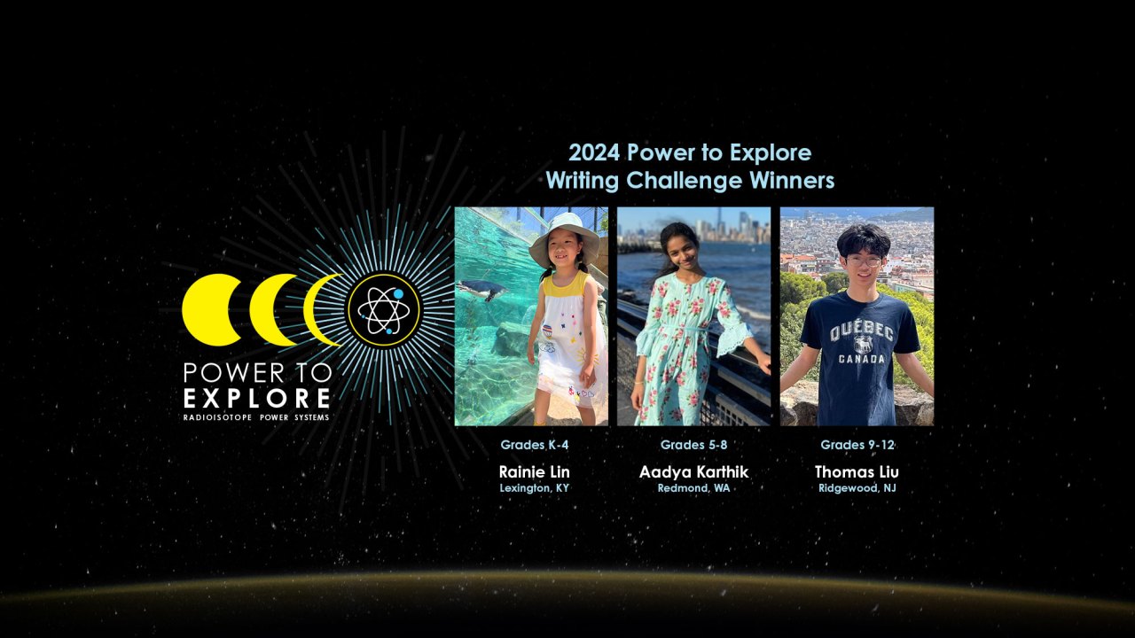 Power to Explore STEM Writing Challenge - NASA Science