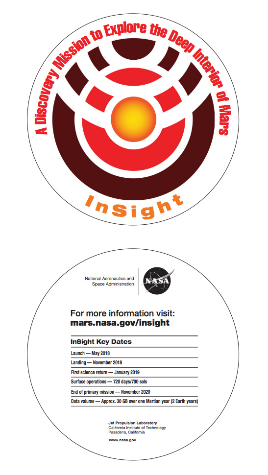 InSight Logo Sticker - NASA Science