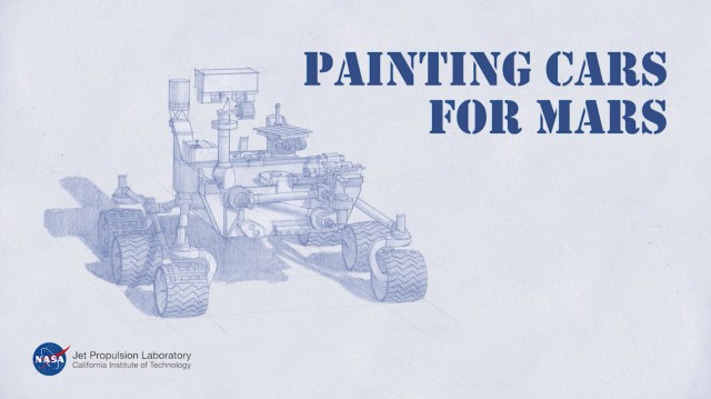 Painting Cars for Mars - NASA Science